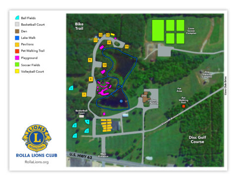 Park Maps | Rolla Lions Club